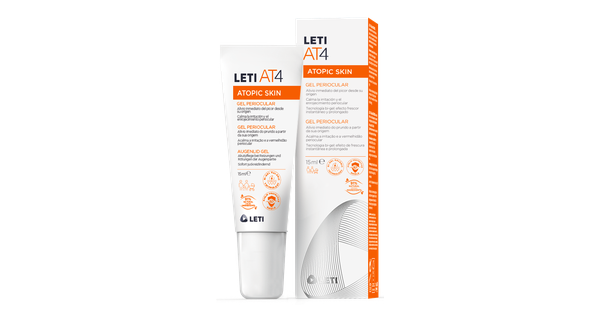 Piel atópica - LETIAT4 Gel periocular | Dermatología | LETI Pharma