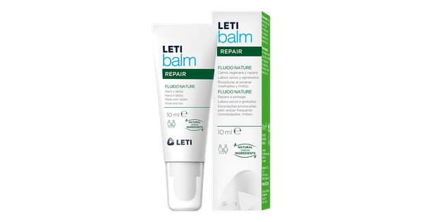 Reparación - LETIbalm Fluido Nature | Dermatología | LETI Pharma