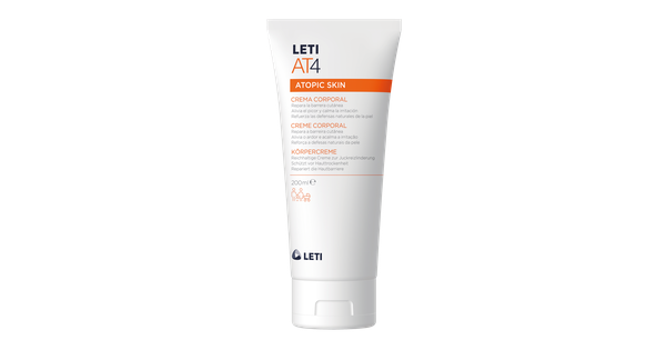 Pele Atópica - LETIAT4 Creme corporal | Dermatologia | LETI Pharma