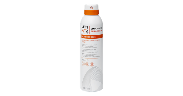 Pele Atópica - LETIAT4 Advanced Emollience Spray | Dermatologia | LETI ...